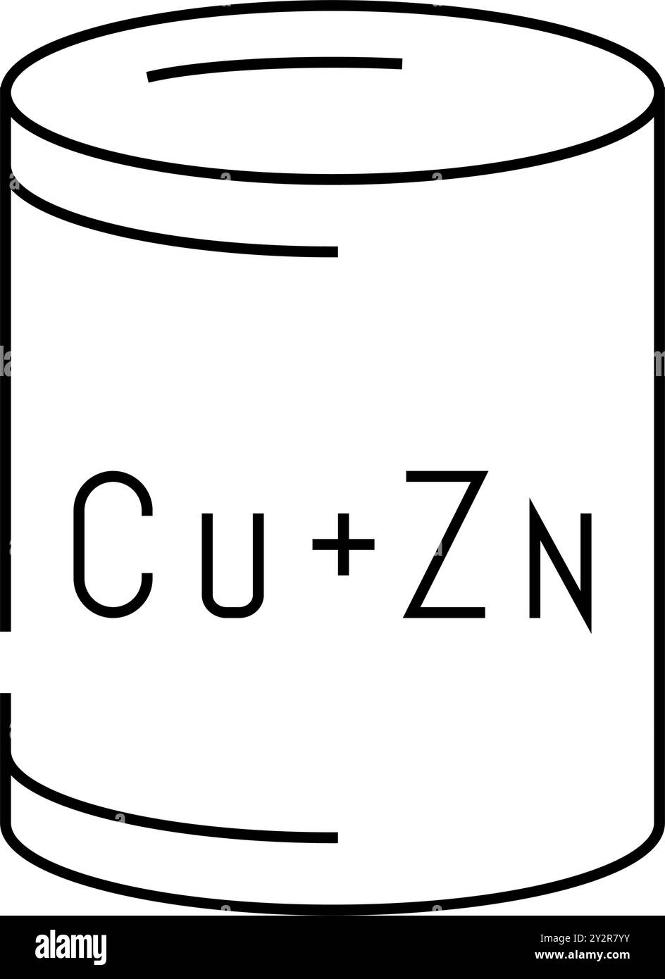 brass metal copper line icon vector illustration Stock Vector Image ...