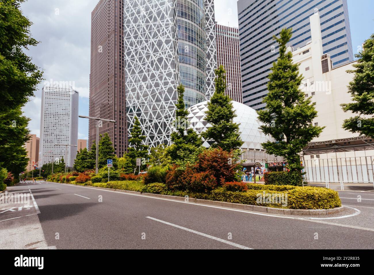 Shinjuku District in Tokyo Japan Stock Photo - Alamy