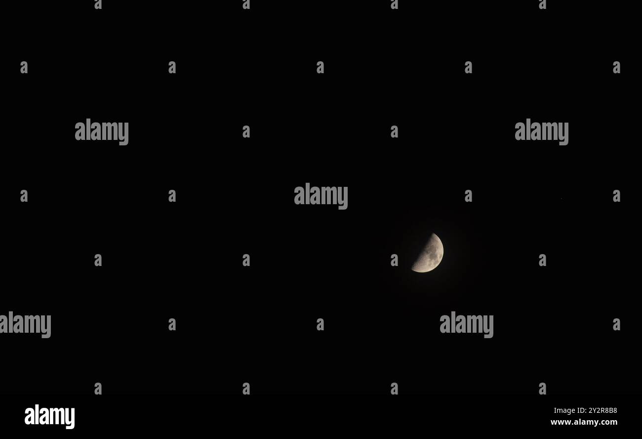 Half moon floating on hi-res stock photography and images - Alamy