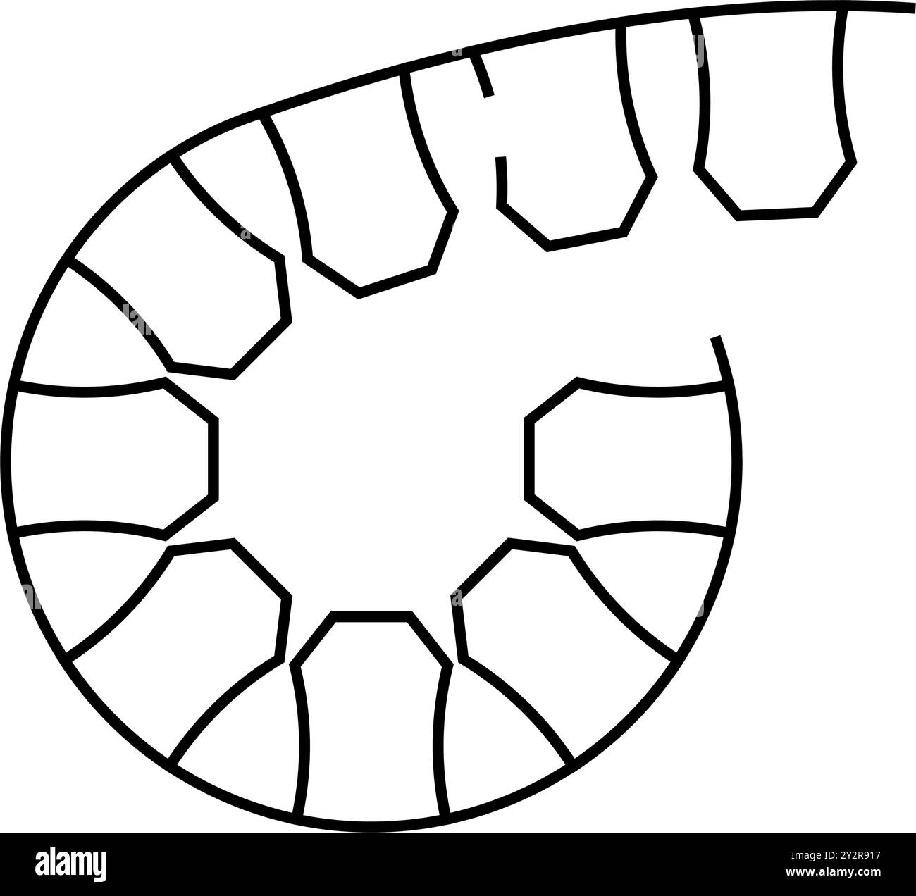 landscape edging garden tool line icon vector illustration Stock Vector ...