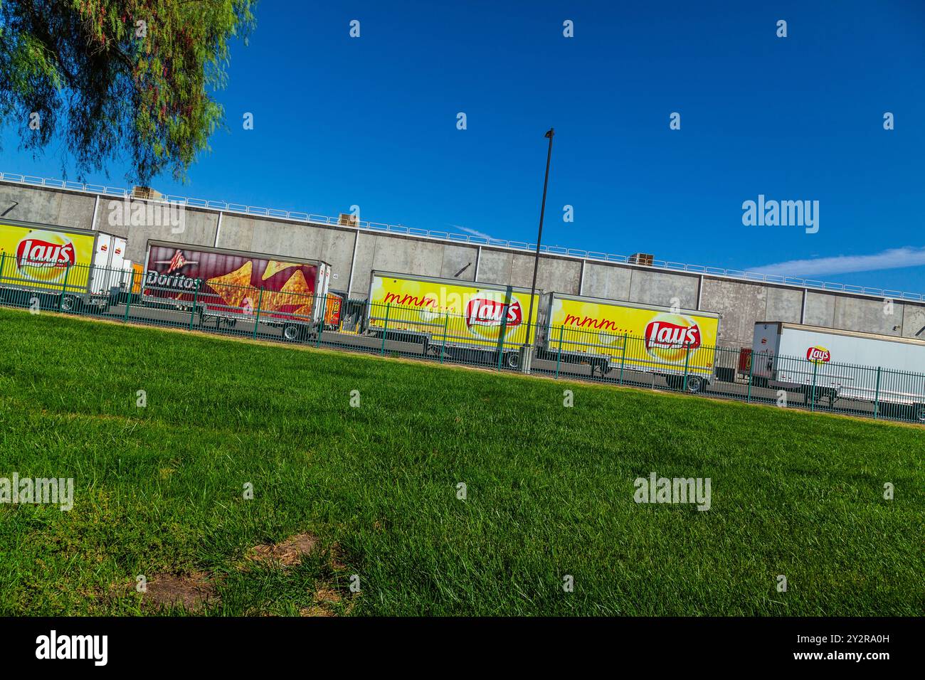 9 September 2024 The 80 acre Fritolay facility in Modesto California ...