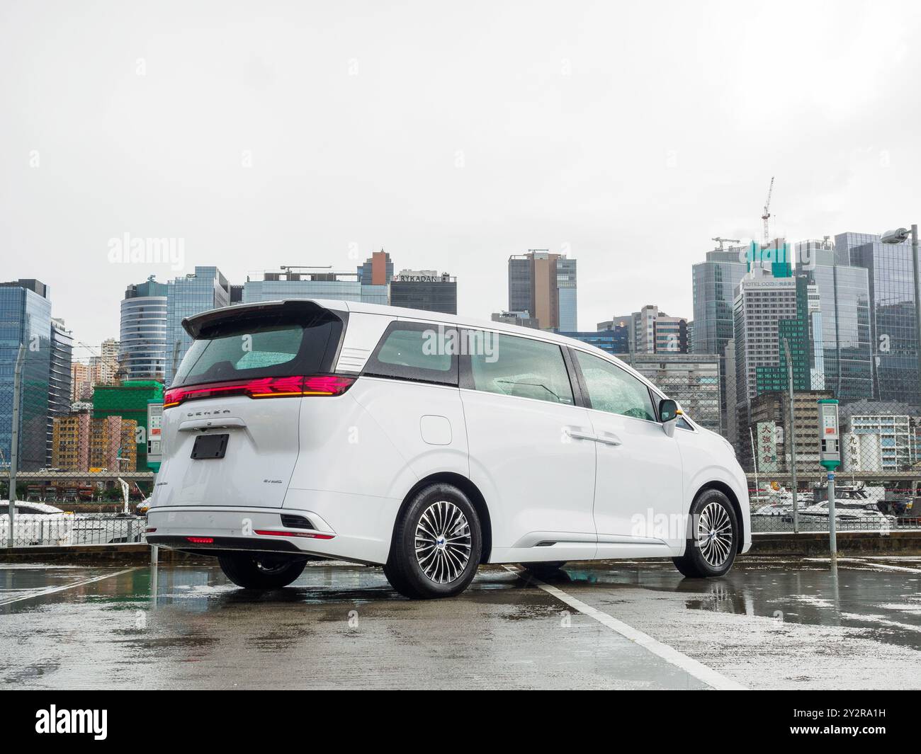 Hong Kong, China July 15, 2024 : Denza D9 EV 2024 Test Drive Day July ...