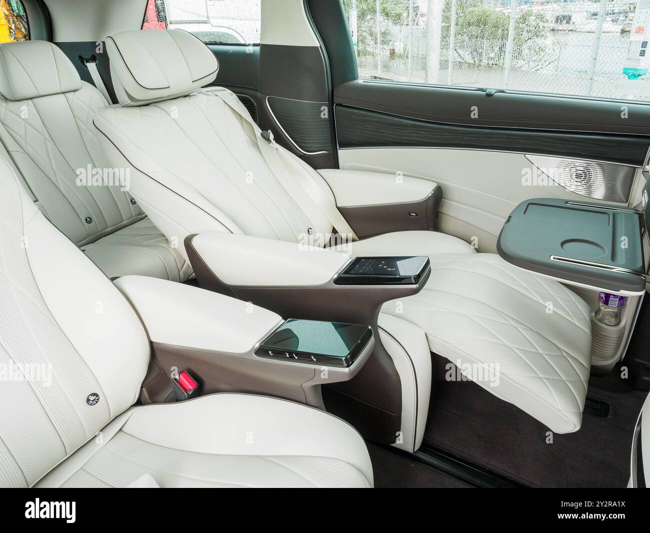 Hong Kong, China July 15, 2024 : Denza D9 EV 2024 Interior July 15 ...