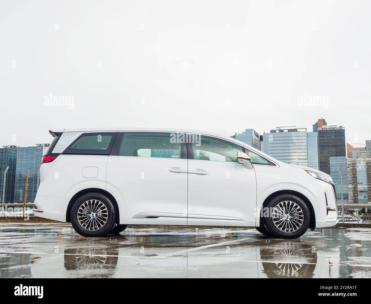 Hong Kong, China July 15, 2024 : Denza D9 EV 2024 Test Drive Day July ...