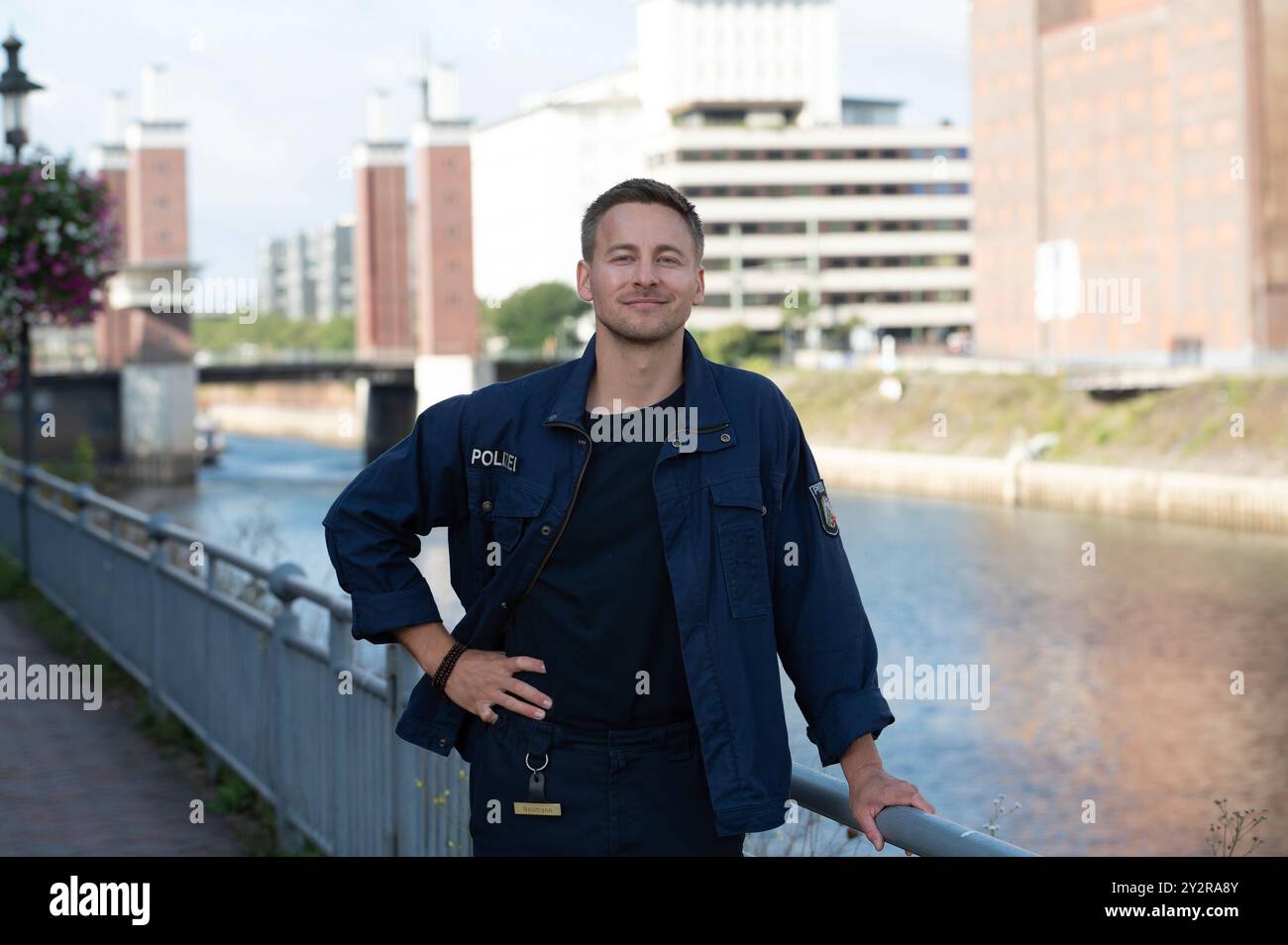 Duisburg, Germany, September 11th, 2024. Actor Timmi TRINKS plays the ...
