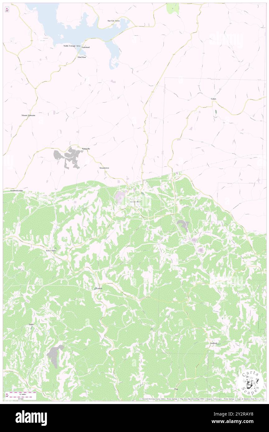 Summerfield, Noble County, US, United States, Ohio, N 39 47' 48'', S 81 ...