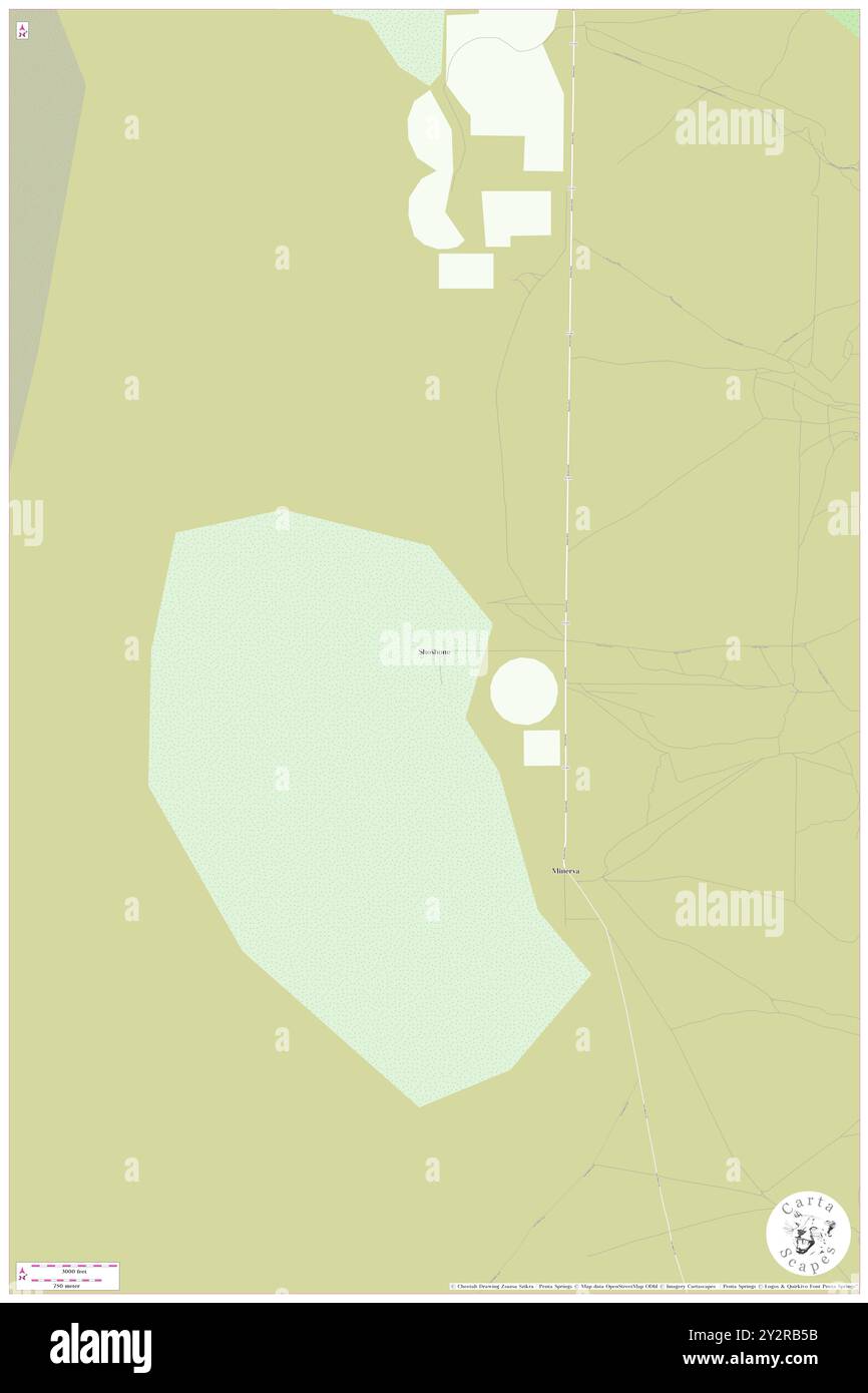 Shoshone, White Pine County, US, United States, Nevada, N 38 50' 54 ...