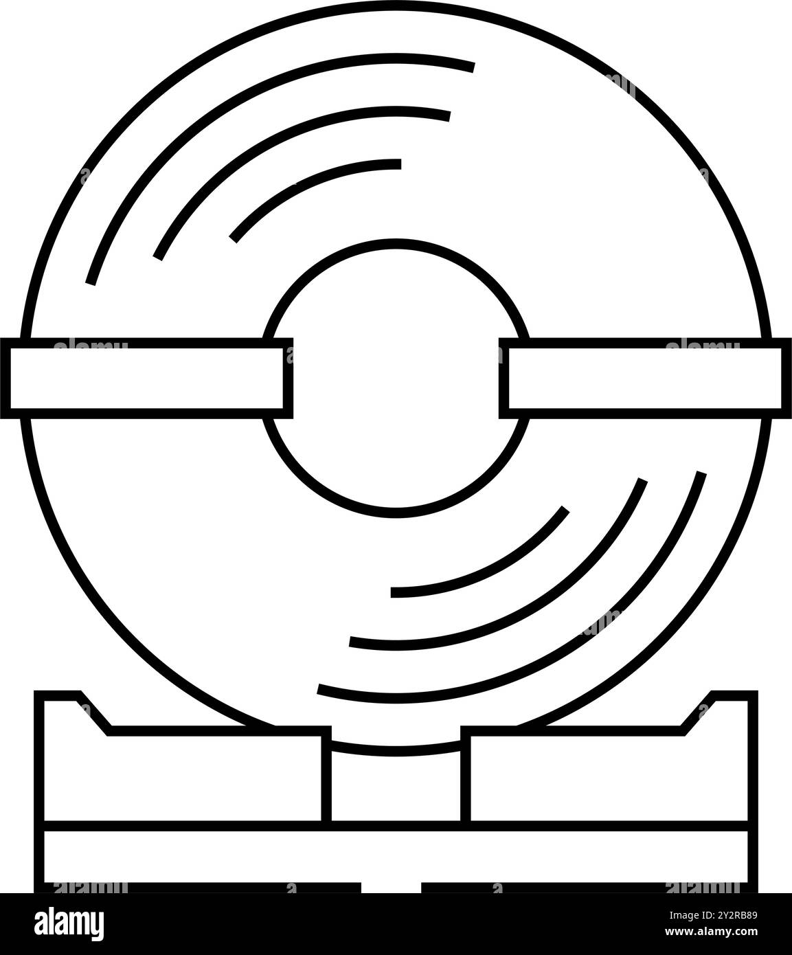 coil steel production line icon vector illustration Stock Vector Image ...