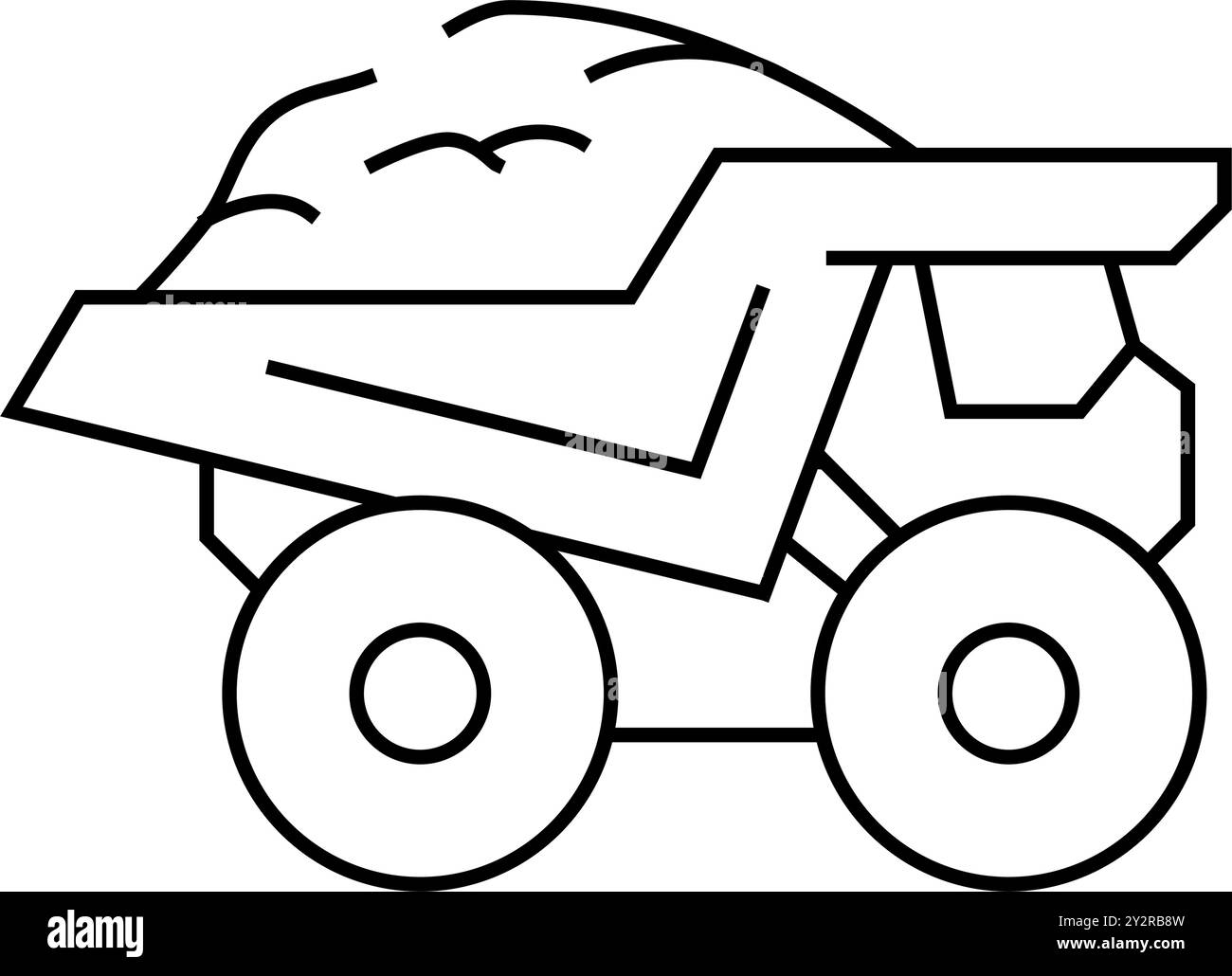 haul truck steel production line icon vector illustration Stock Vector ...