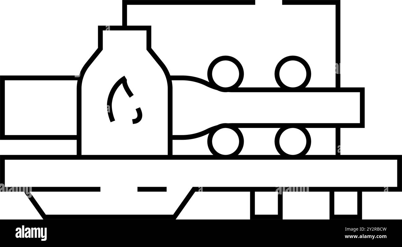 hot rolling steel production line icon vector illustration Stock Vector ...