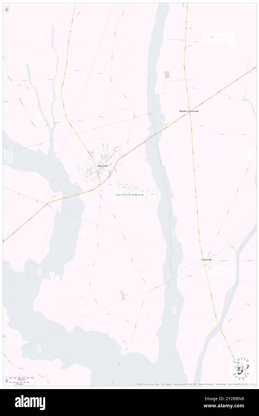 Mayesville East Subdivision, Sumter County, US, United States, South ...