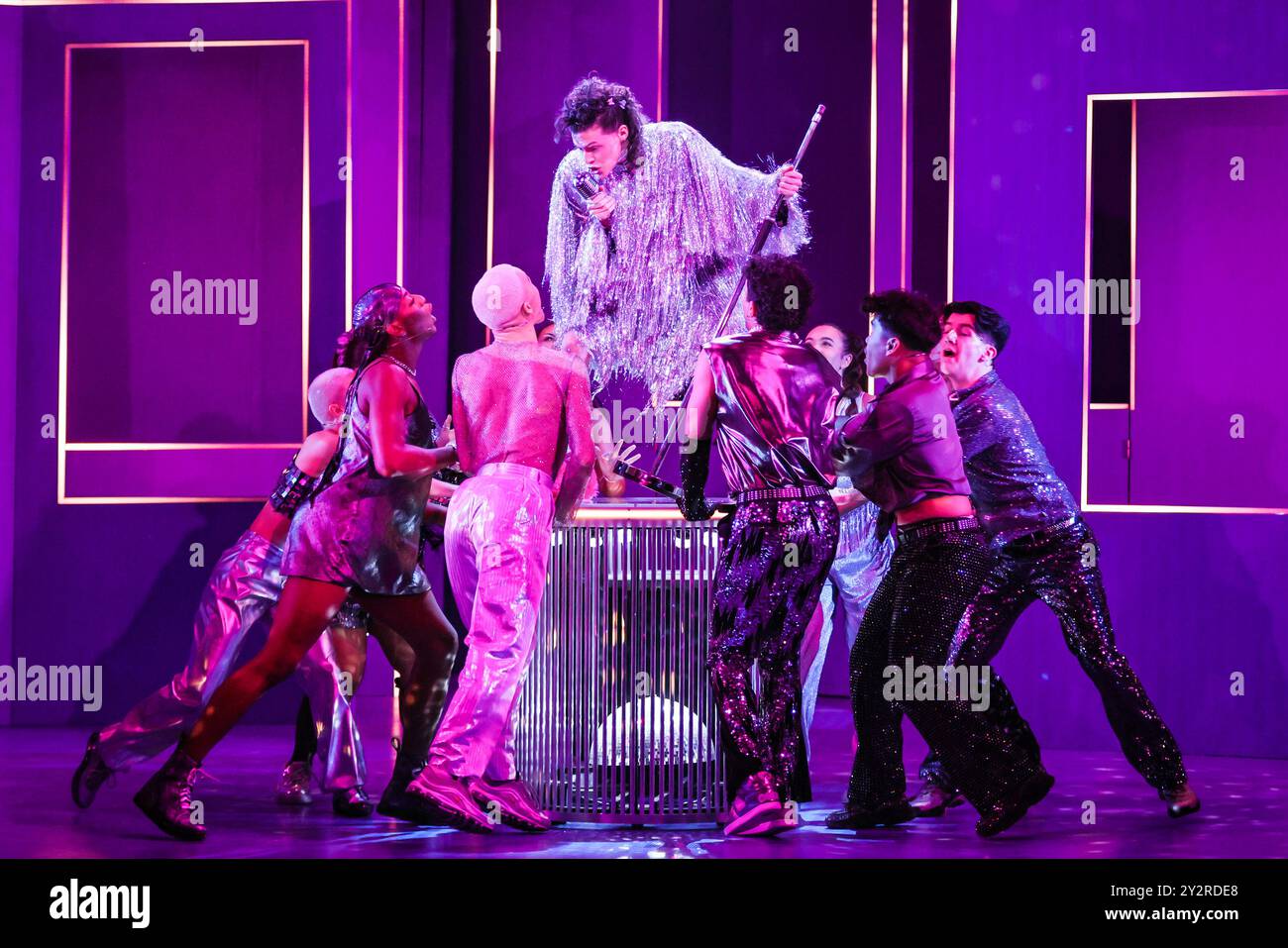 London, UK. 11th Sep 2024. Jo Foster (they/them) performs in the role ...