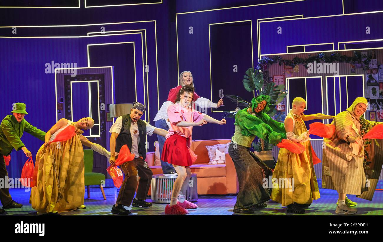 London, UK. 11th Sep, 2024. A scene from the musical. 'WHY AM I SO ...