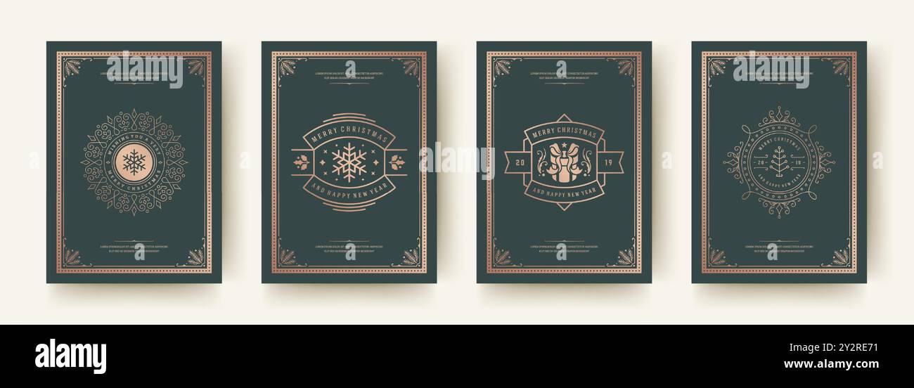 Four elegant book covers showcase intricate designs and rich colors ...