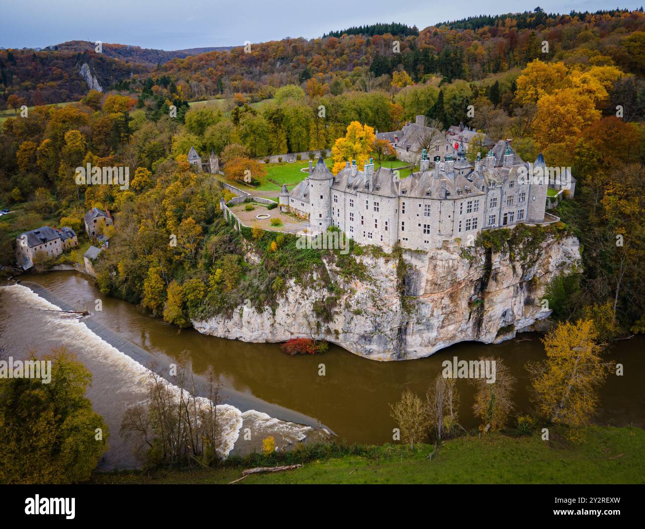Walzin castle in dinant belgium hi-res stock photography and images - Alamy