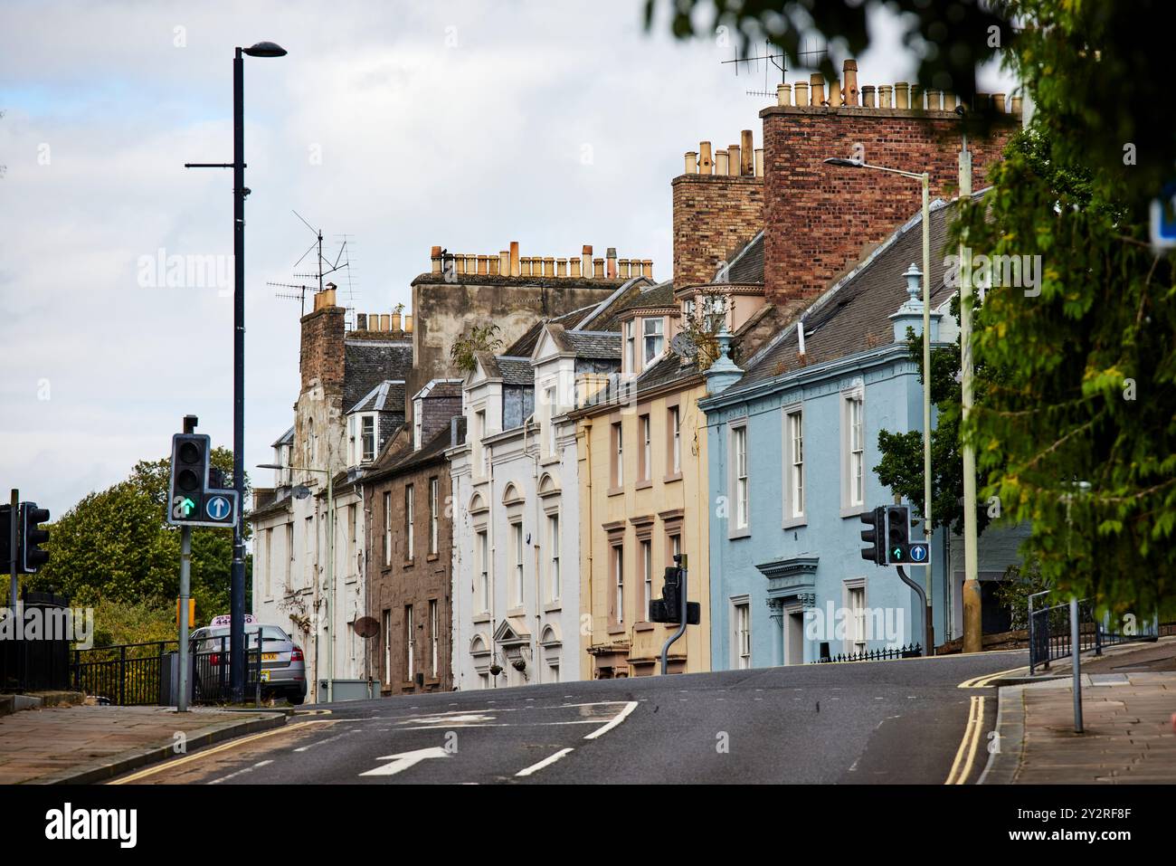 Scottish property centre estate hi-res stock photography and images - Alamy