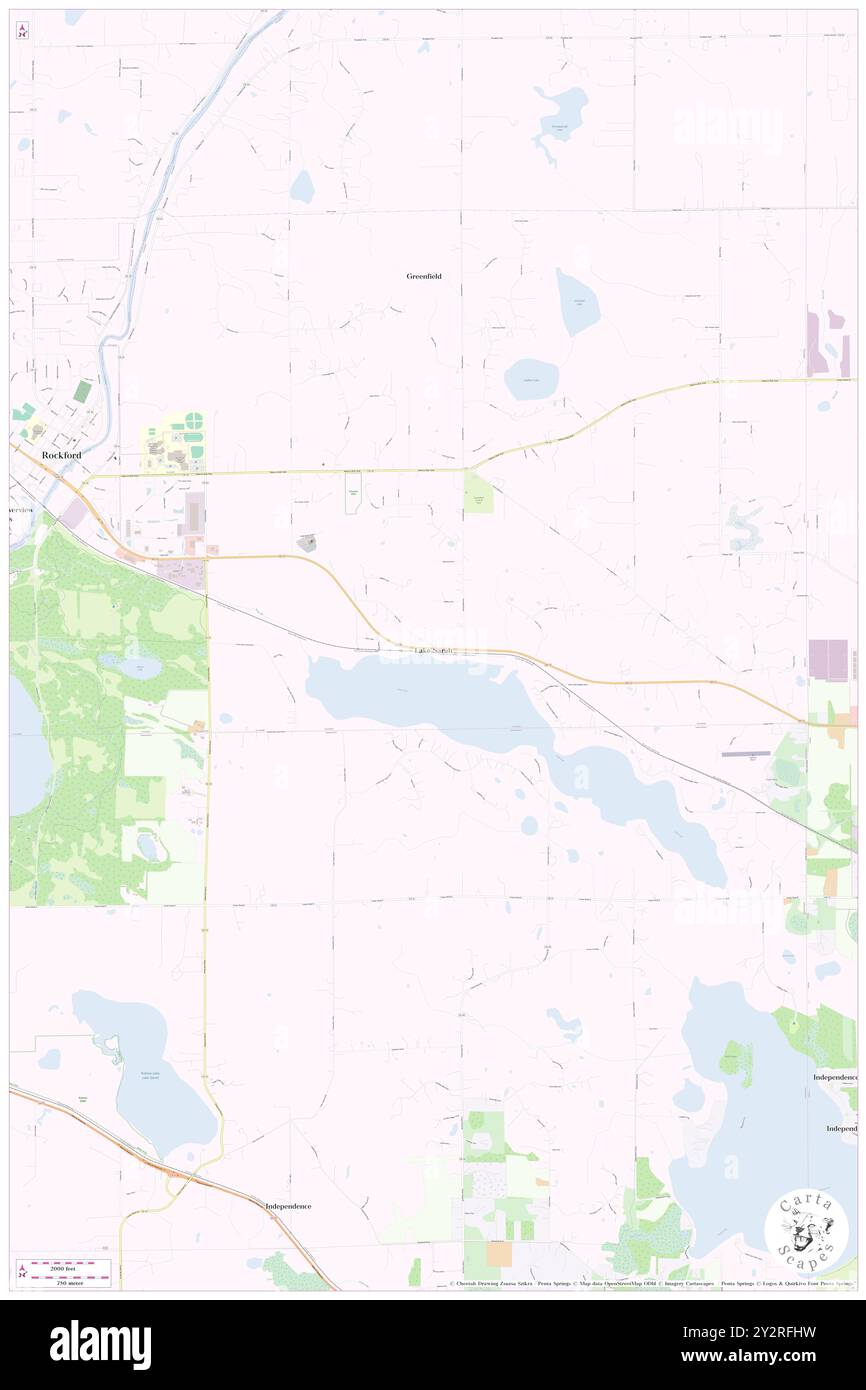 Lake Sarah, Hennepin County, US, United States, Minnesota, N 45 4' 18 ...