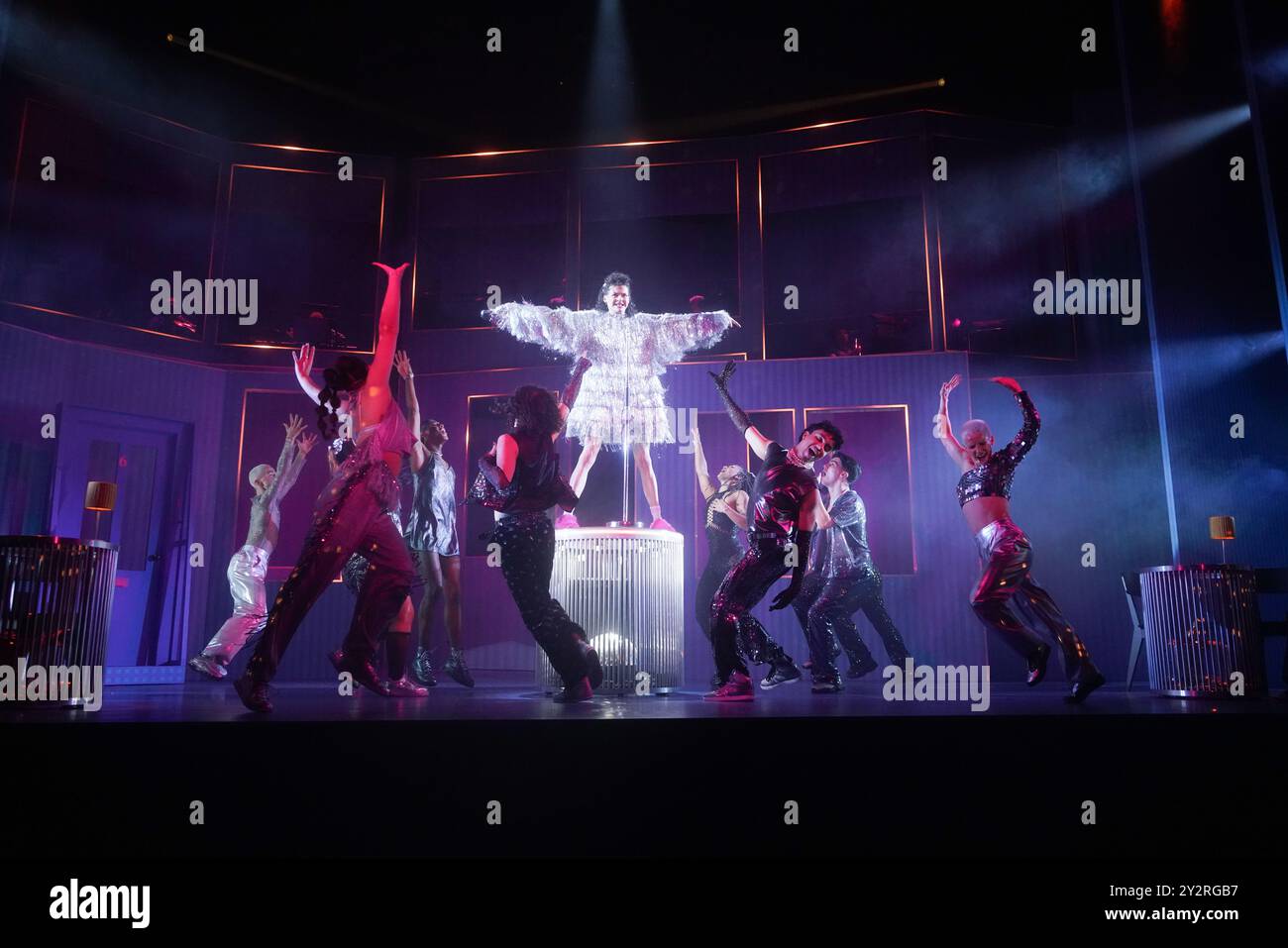 London, UK. 11 September 2024 . Jo Foster as Oliver and the cast ...