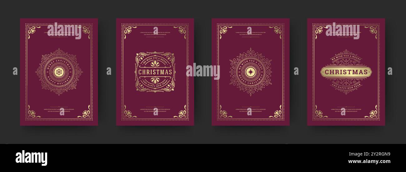 Four elegant book covers showcase intricate designs and rich colors ...