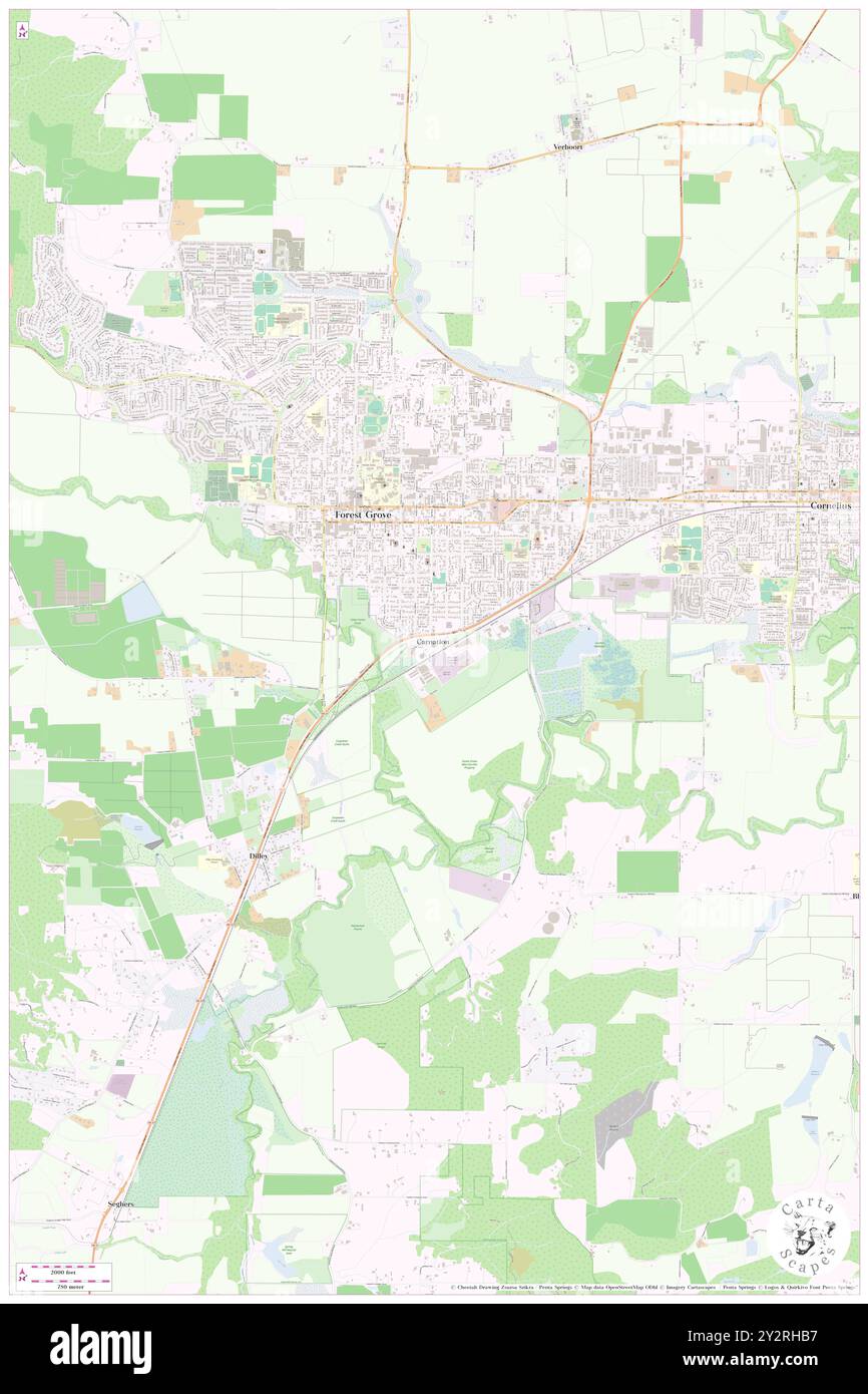 Map of carnation washington Cut Out Stock Images & Pictures - Alamy