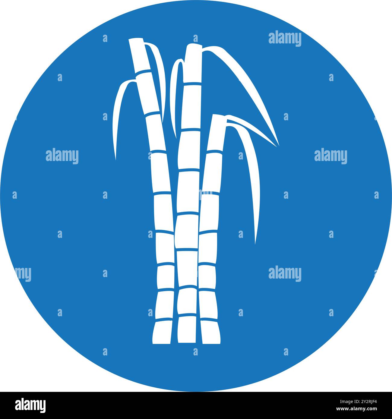 Sugar cane icon Vector Illustration design Logo template Stock Vector ...