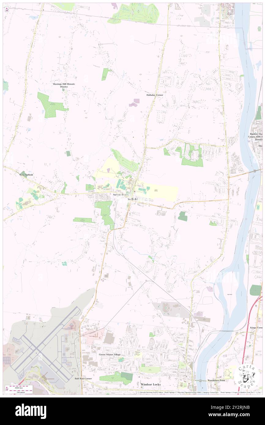 Suffield, Hartford County, US, United States, Connecticut, N 41 58' 54 ...