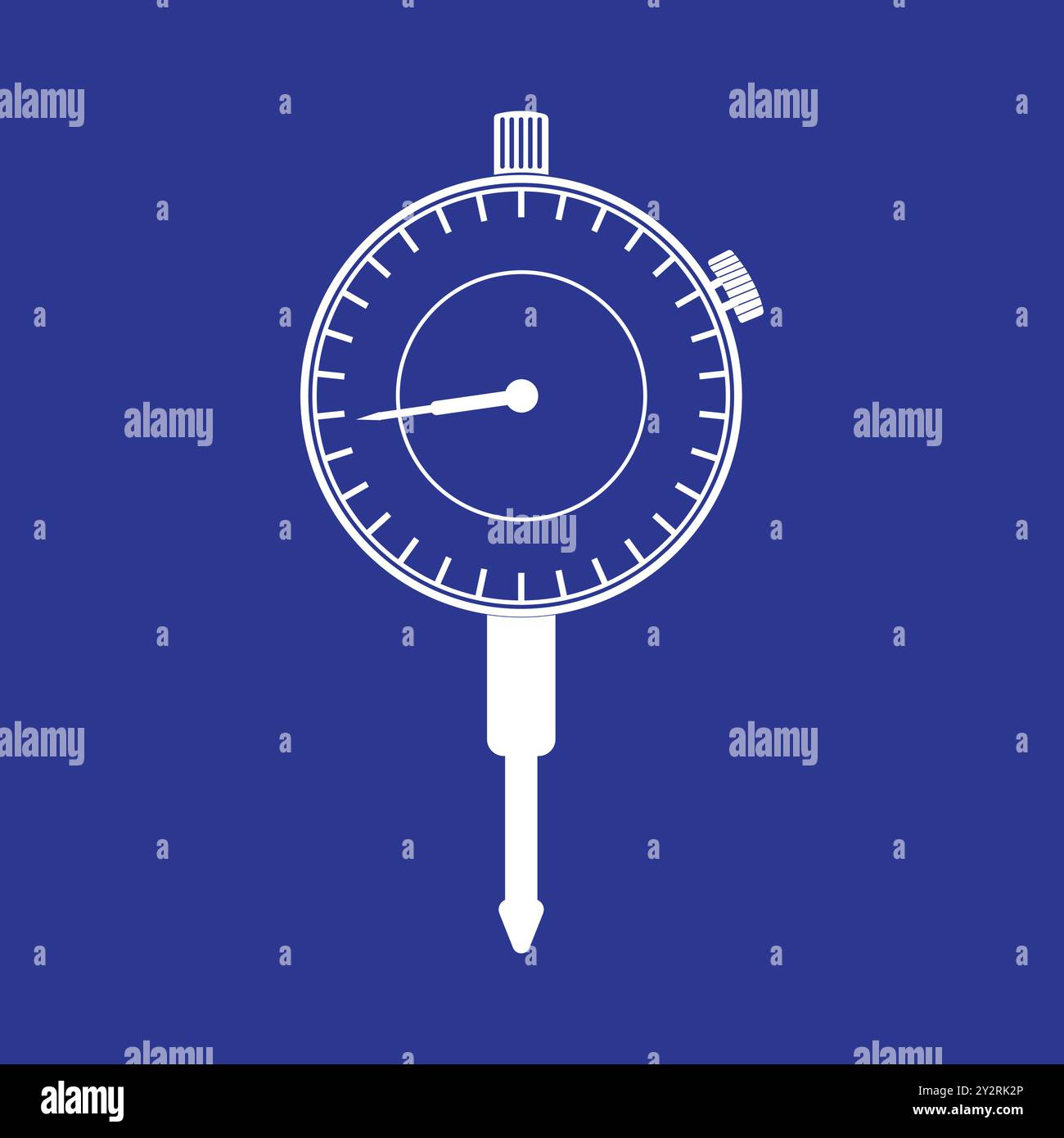 Dial indicator icon vector simple design Stock Vector Image & Art - Alamy