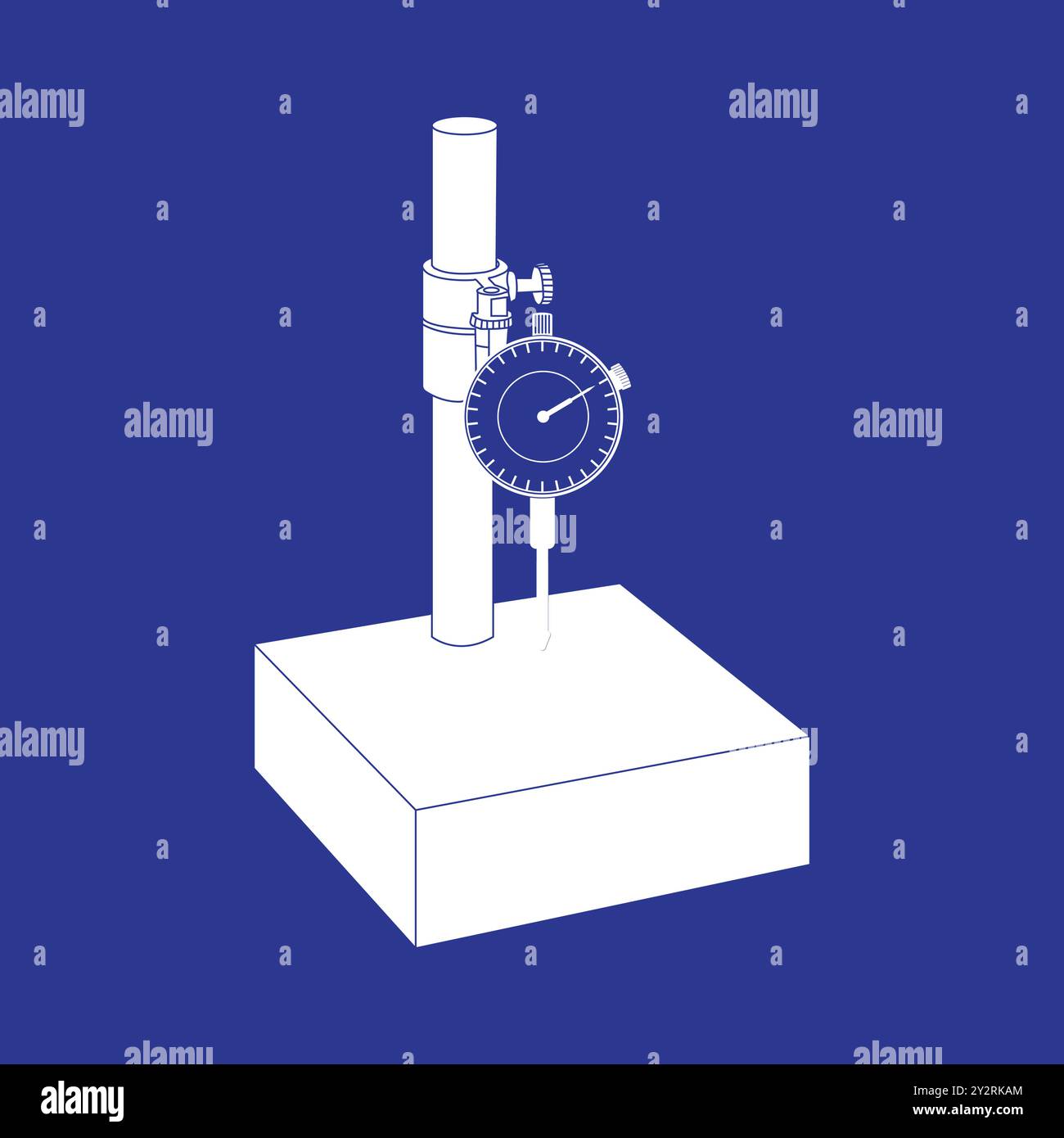 Dial indicator icon vector simple design Stock Vector Image & Art - Alamy
