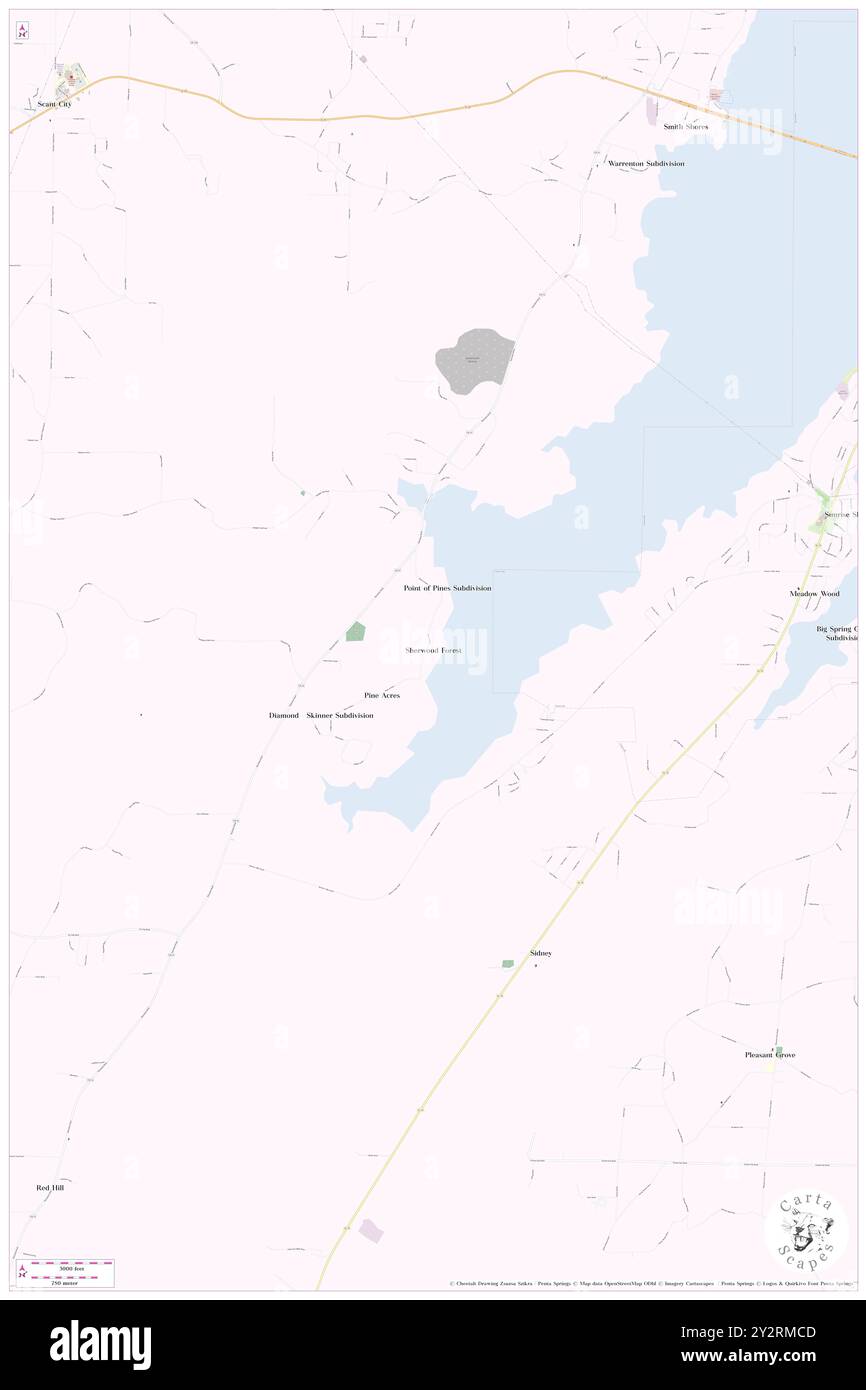 Sherwood Forest, Marshall County, US, United States, Alabama, N 34 18 ...