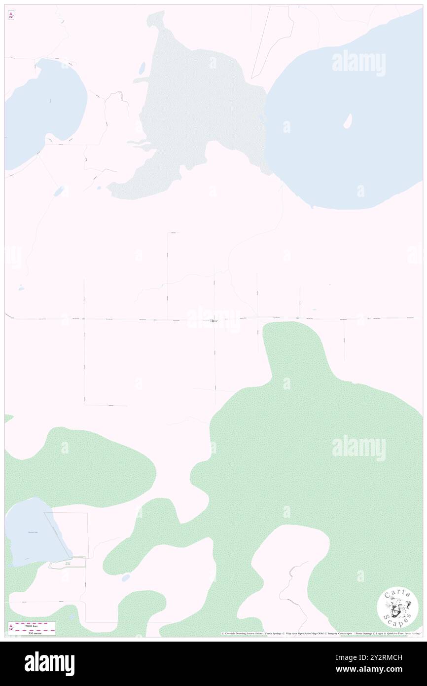 Thor, Aitkin County, US, United States, Minnesota, N 46 28' 33'', S 93 ...