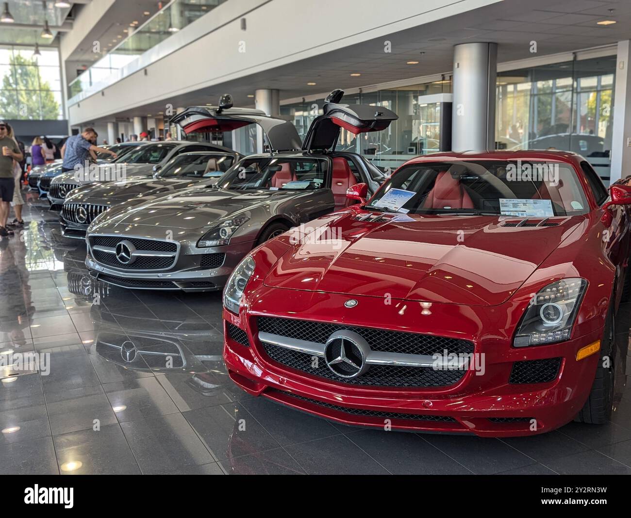 Vancouver, Canada. 09th Sep, 2024. Mercedes Benz auto show exhibition ...