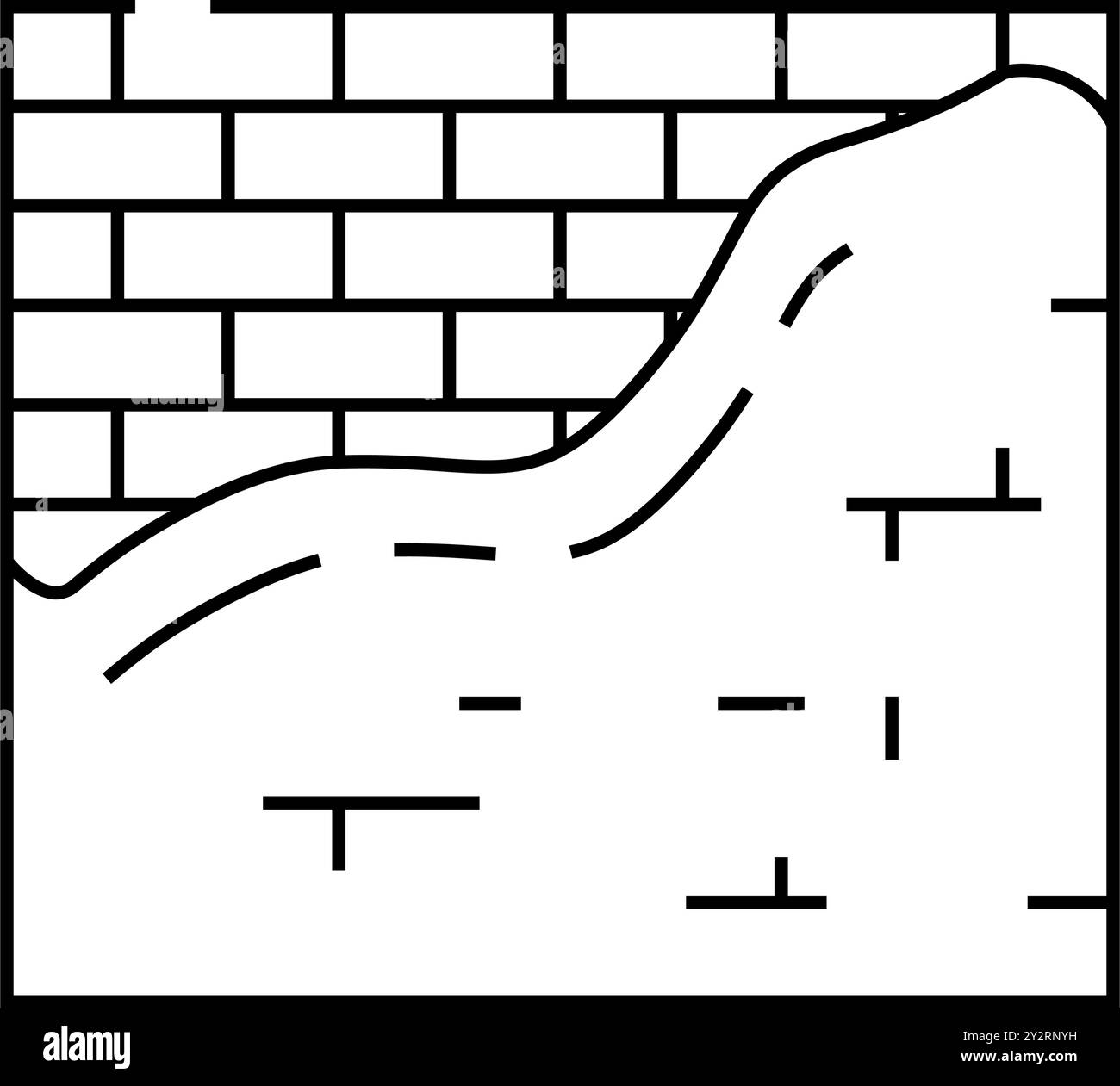 design wall line icon vector illustration Stock Vector Image & Art - Alamy