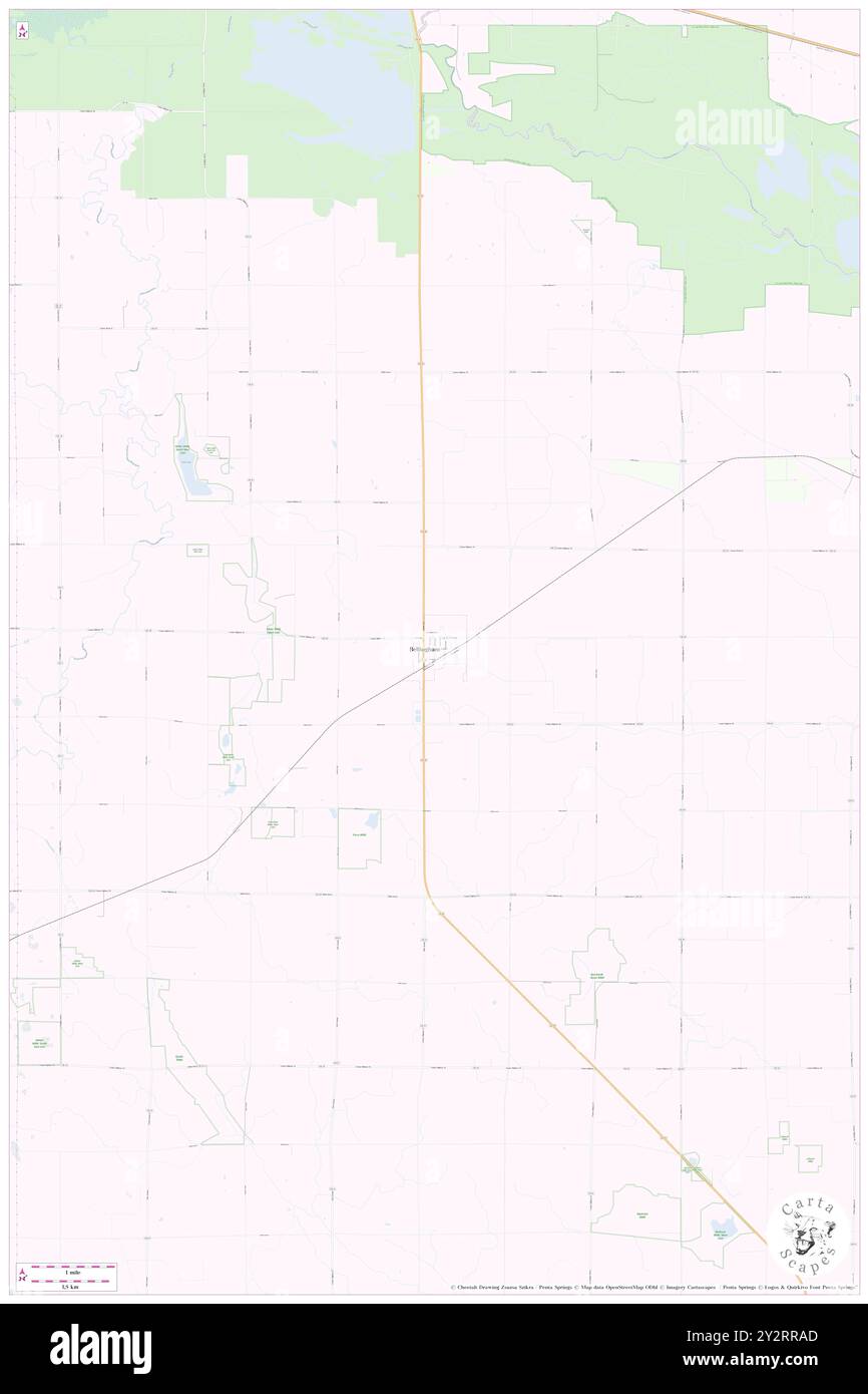 Bellingham minnesota map Cut Out Stock Images & Pictures - Alamy