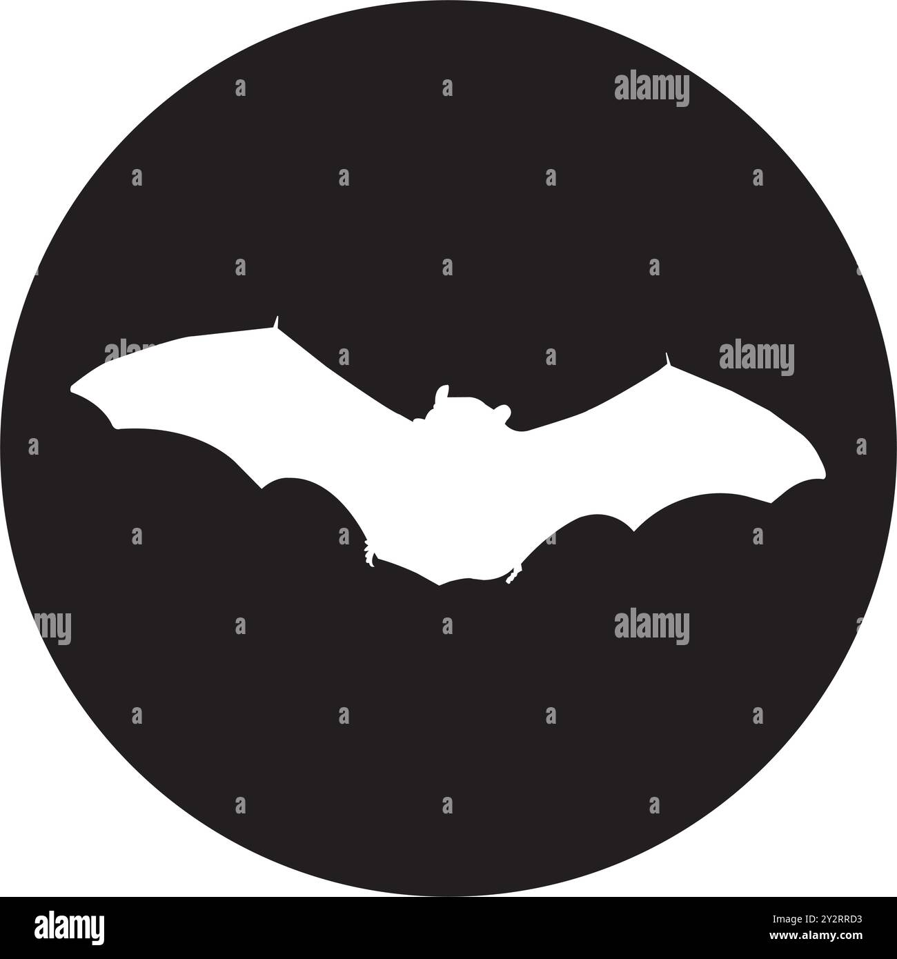 flying bat icon design template vector isolated illustration Stock ...