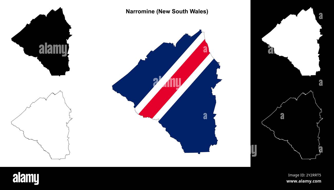 Map of narromine hi-res stock photography and images - Alamy