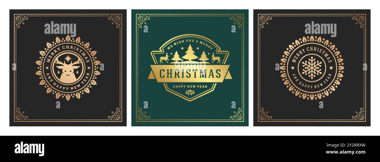 Gold panels Stock Vector Images - Alamy