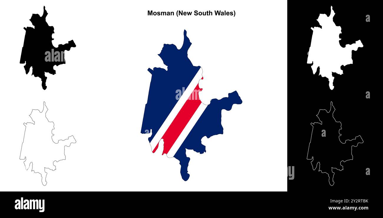 Map of mosman hi-res stock photography and images - Alamy