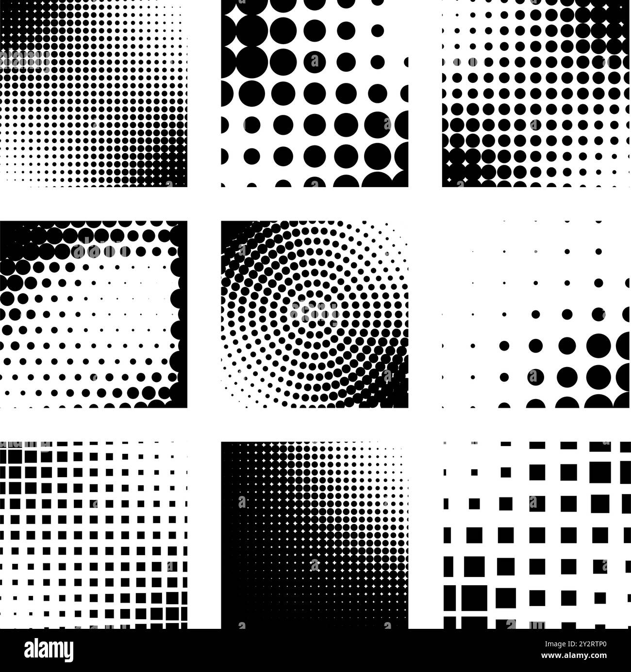 halftone pattern. Halftone dots backgrounds. Vector illustration Stock ...