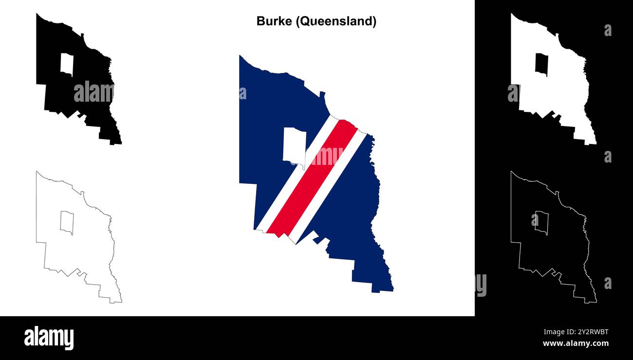 Burke (Queensland) outline map set Stock Vector Image & Art - Alamy Burke (Queensland) outline map set Stock Vector Image & Art - Alamy