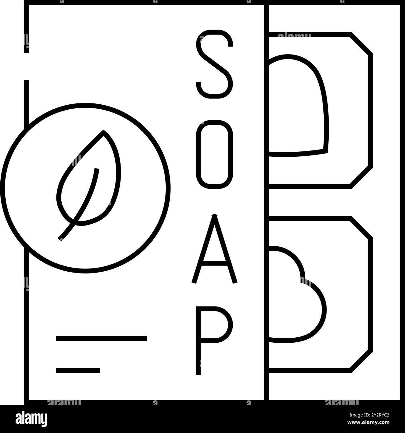 soap zero waste line icon vector illustration Stock Vector Image & Art ...