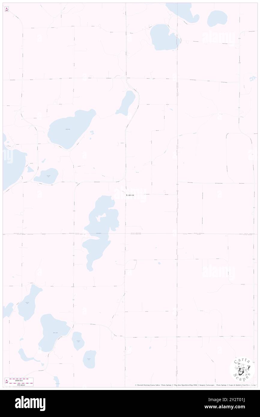 Meeker minnesota map hi-res stock photography and images - Alamy