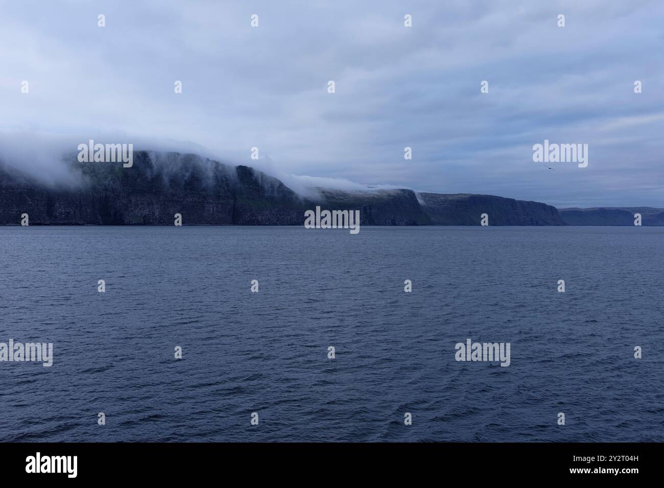 Europe's largest bird cliff the promontory Látrabjarg seen from the ...