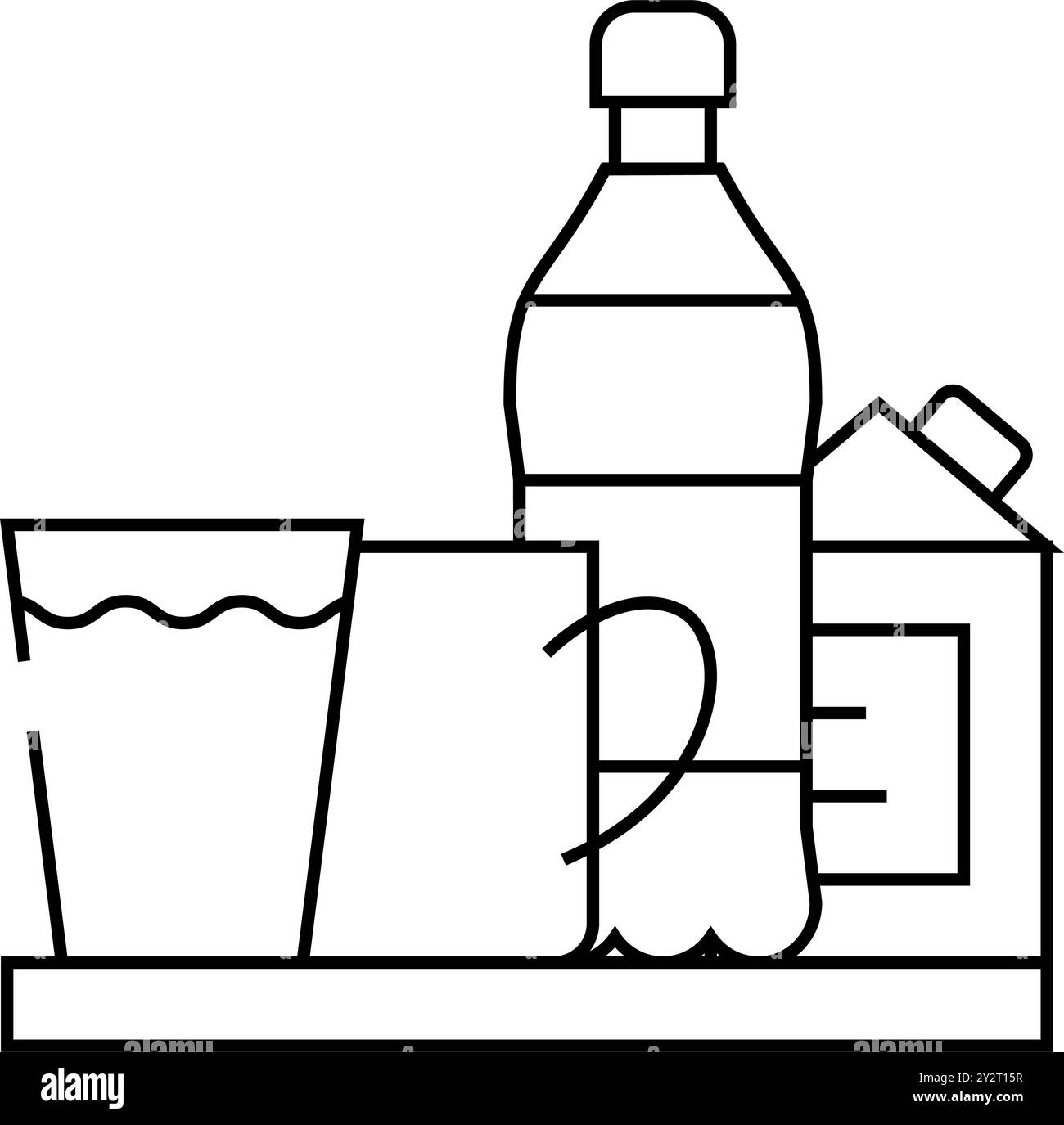 Tray of juice Black and White Stock Photos & Images - Alamy