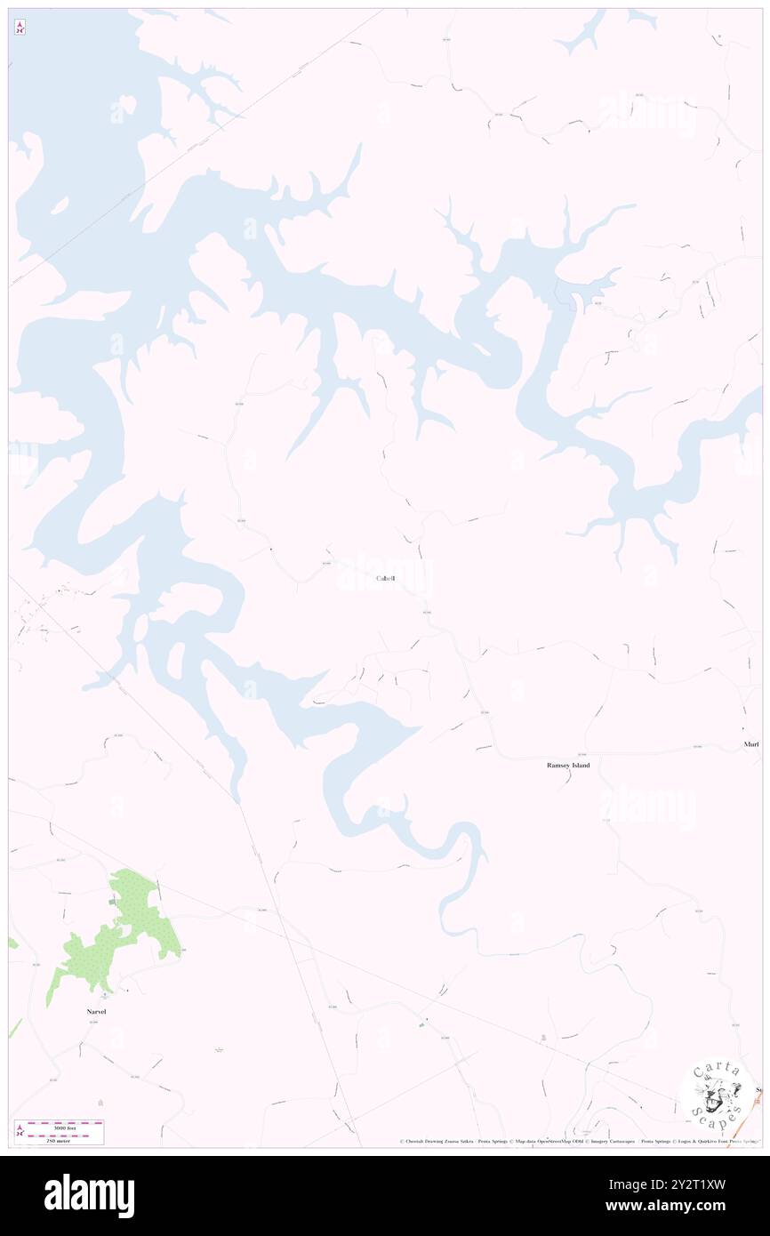 Cabell county map Cut Out Stock Images & Pictures - Alamy