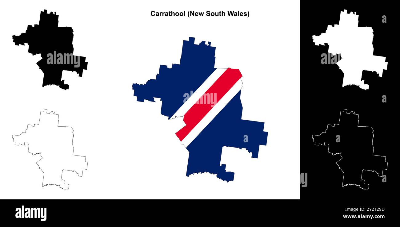 Map of carrathool hi-res stock photography and images - Alamy