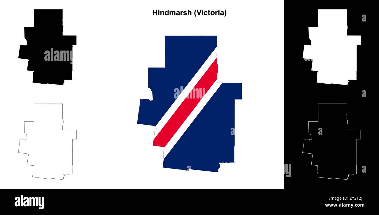 Hindmarsh eps map hi-res stock photography and images - Alamy