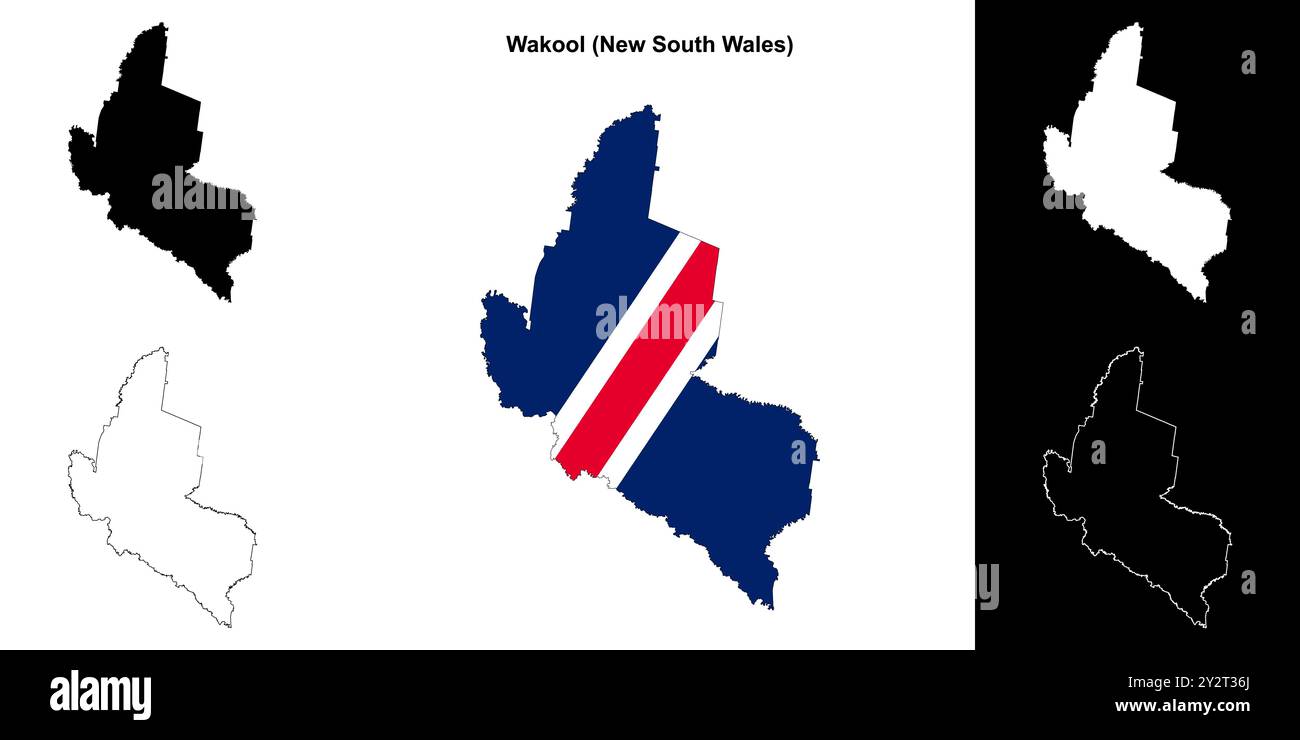 Map of wakool hi-res stock photography and images - Alamy