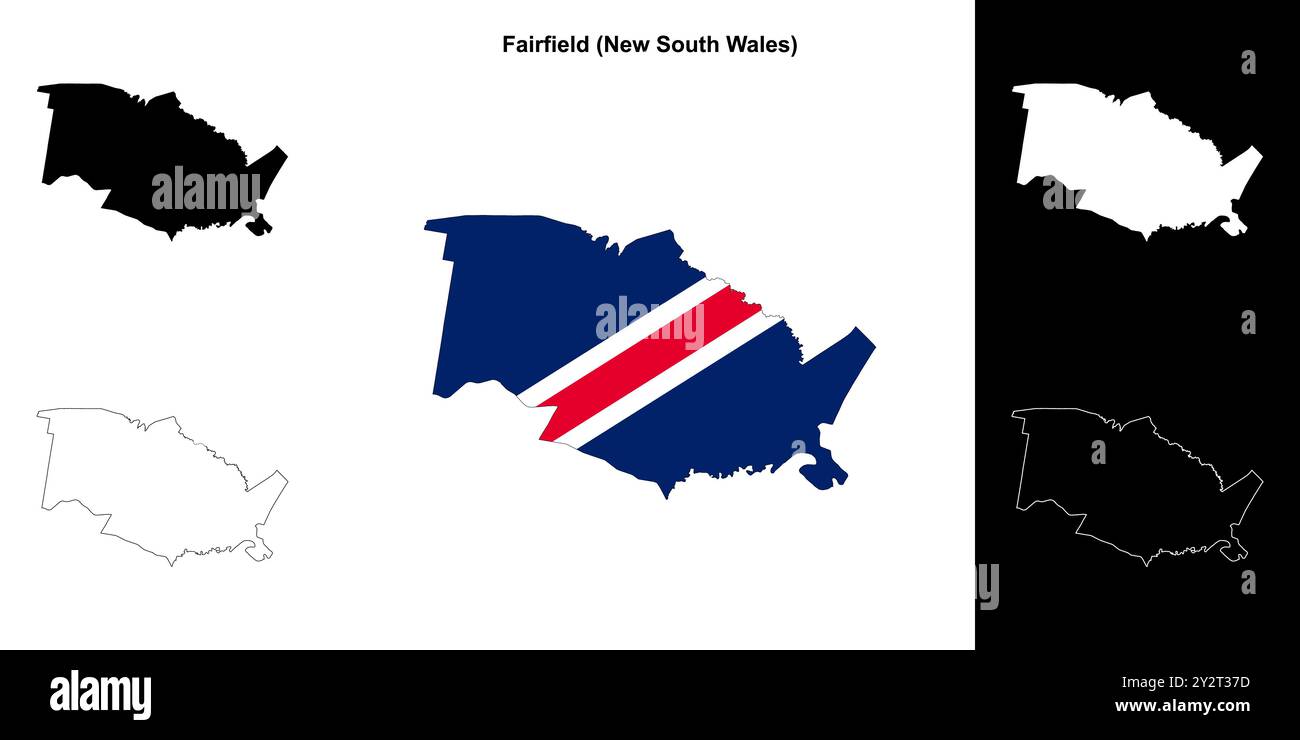 Nsw map Stock Vector Images - Alamy