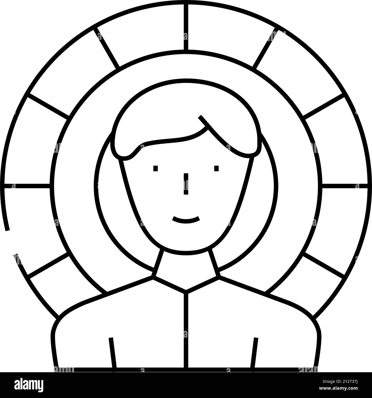 grading scale kyc line icon vector illustration Stock Vector Image ...