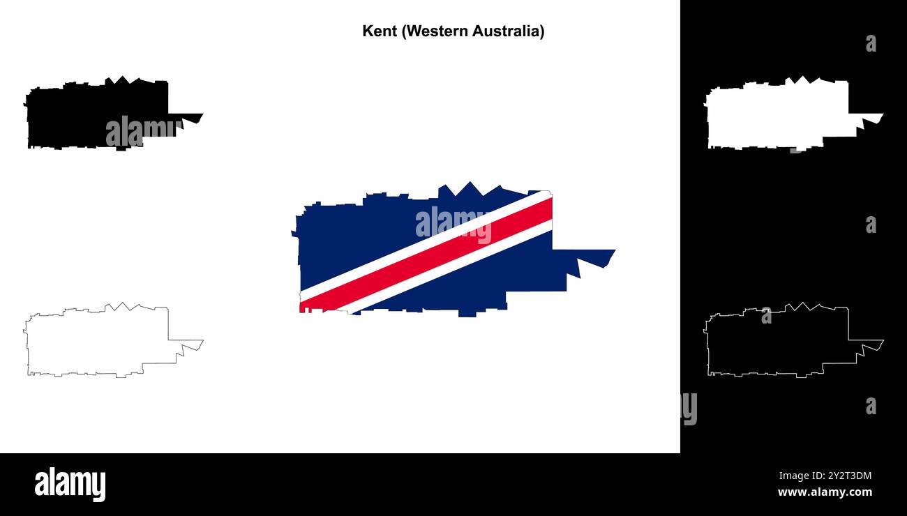 Kent eps map hi-res stock photography and images - Alamy